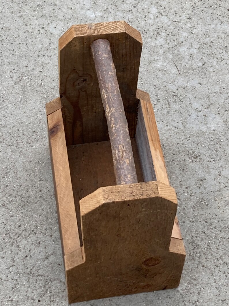 Handmade Wood Tool Box Handle is Raw Wood for Storage or as - Etsy