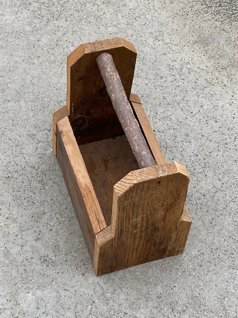 Handmade Wood Tool Box Handle is Raw Wood for Storage or as - Etsy