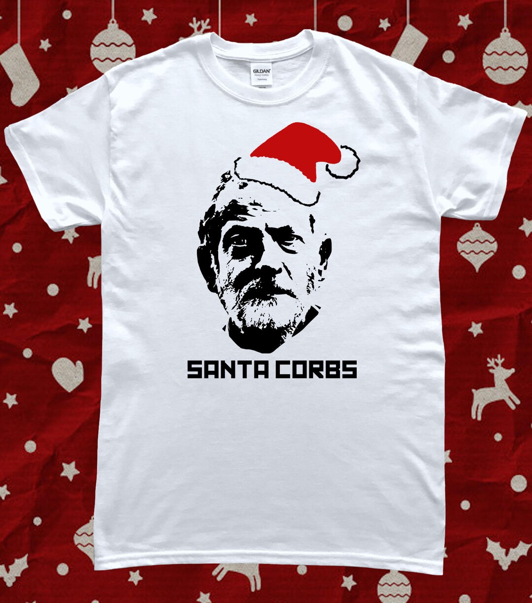Christmas Jeremy Corbyn Santa Claus Funny T-shirt - Etsy UK