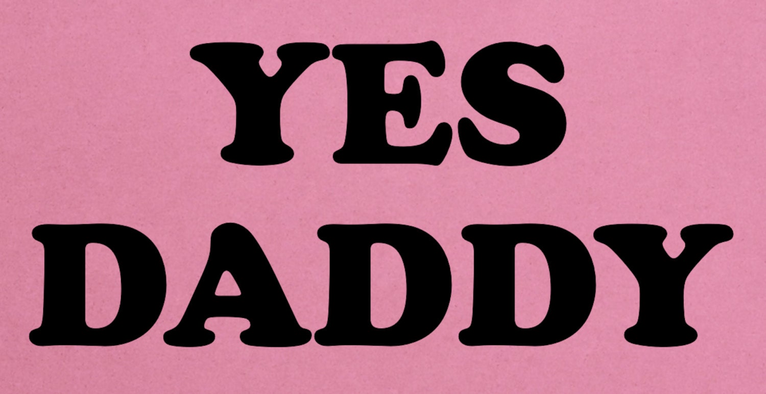 Yes Daddy Submissive Pink Ddlg T Shirt Etsy Uk