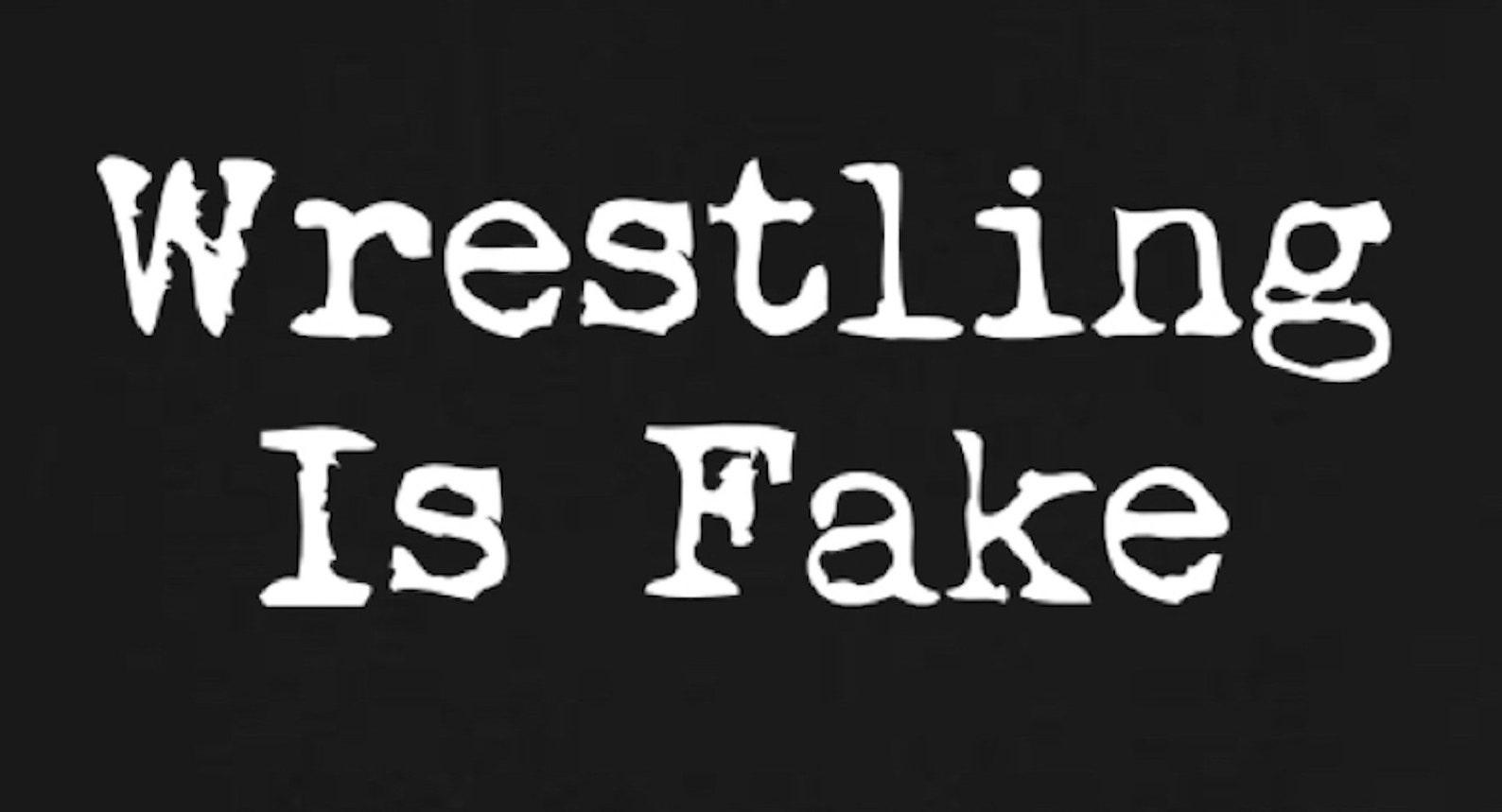 Wrestling is Fake Pro Wrestling Indie Wrestling T-shirt | Etsy