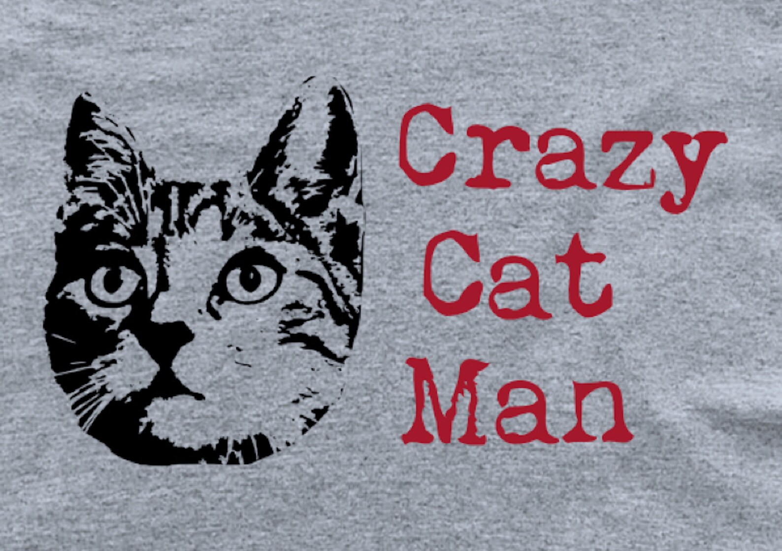 Crazy Cat Man Funny Cat Lover T-shirt - Etsy