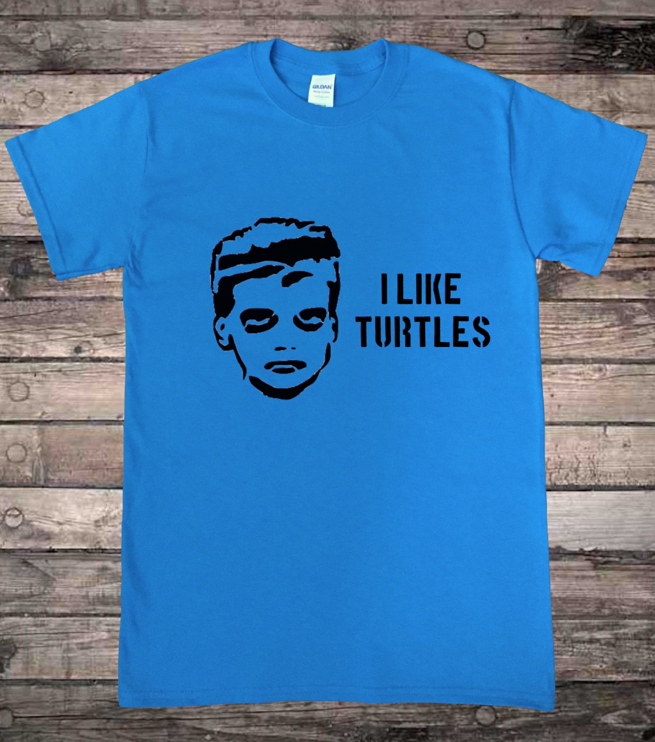 I Like Turtles Zombie Kid Meme T-shirt - Etsy UK