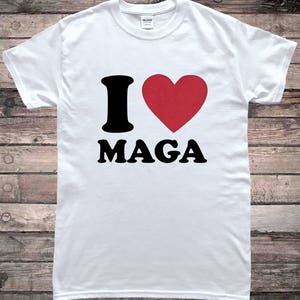 I Heart Maga Holiday T-shirt - Etsy