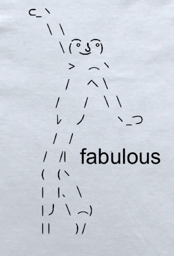 Dancing Text Emoticon