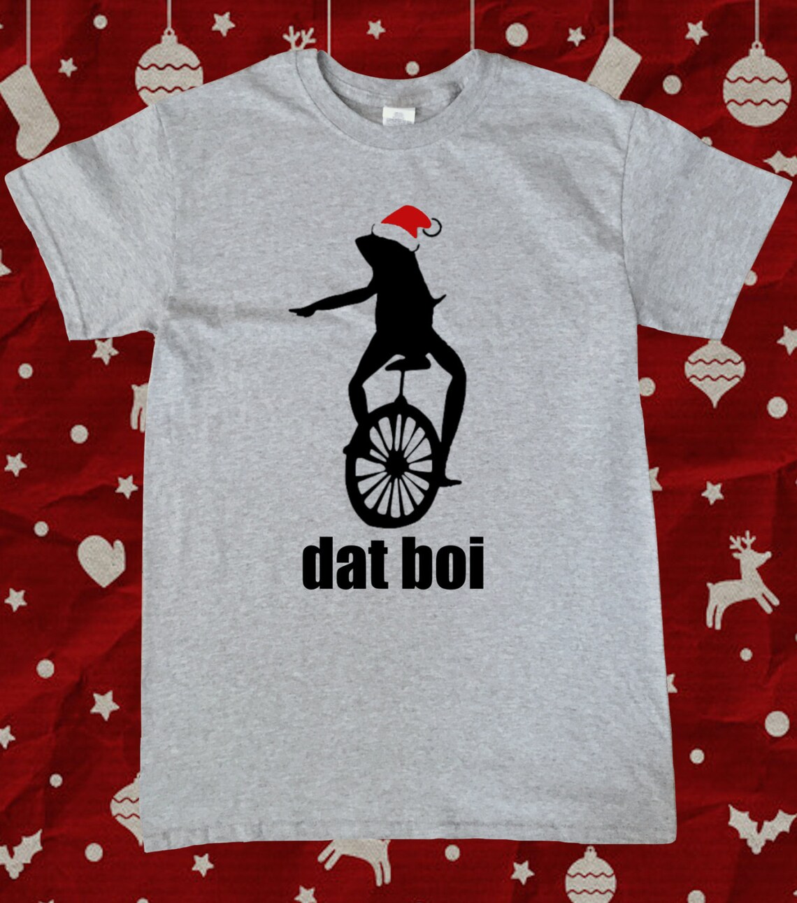 Christmas Dat Boi Waddup Meme T-shirt - Etsy