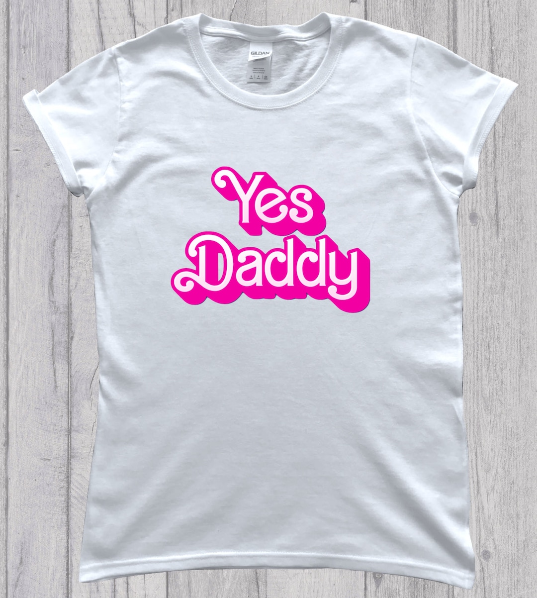 Yes Daddy Submissive Pink DDLG T-shirt - Etsy