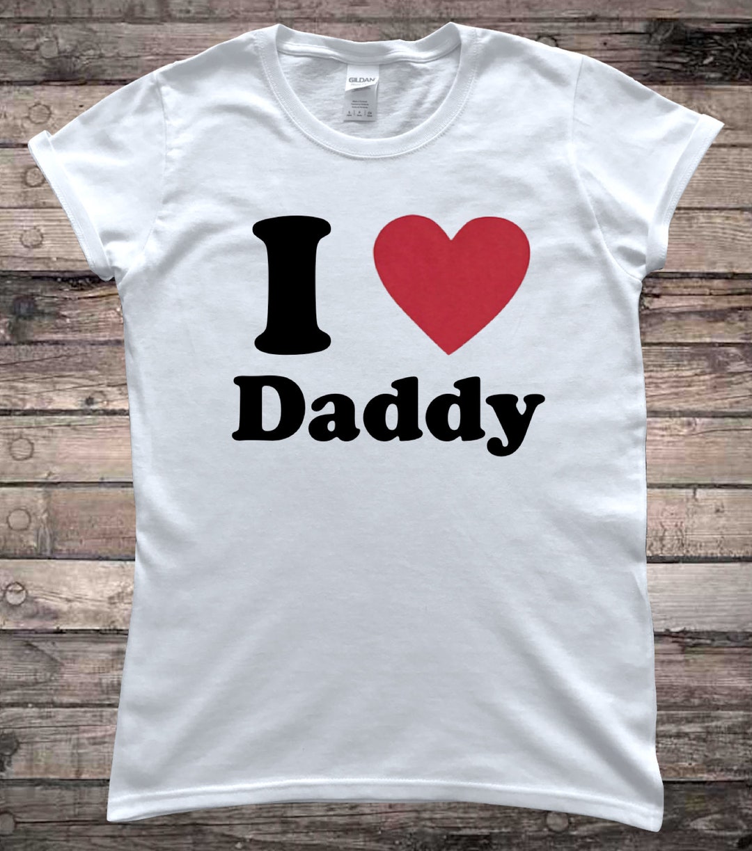 I Love Daddy Little DDLG T-shirt - Etsy
