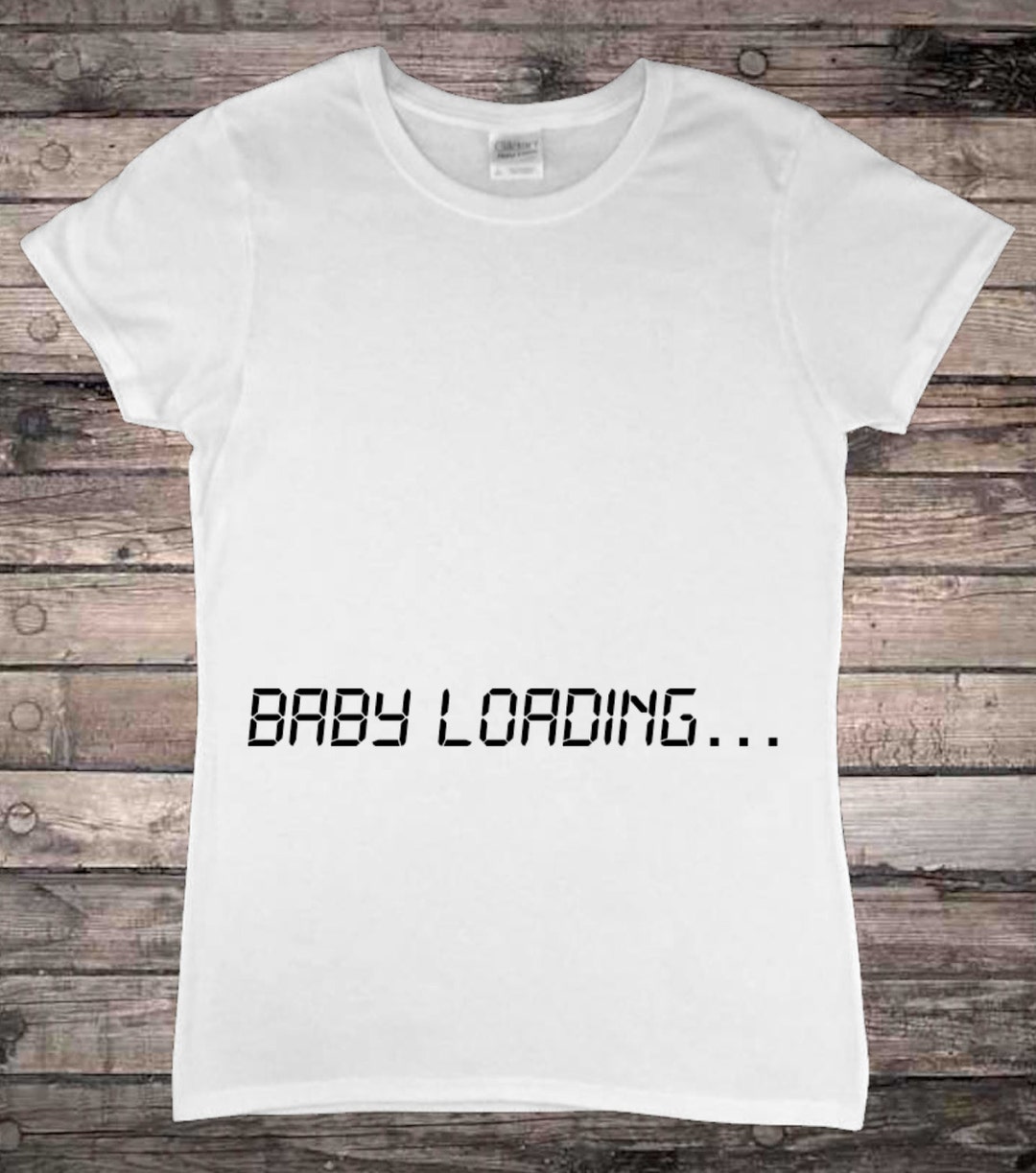Baby Loading Pregnant, Maternity Gamer Ladies T-shirt - Etsy