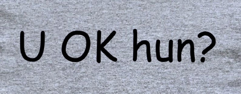 U Ok Hun Cringe Meme T-Shirt | Etsy