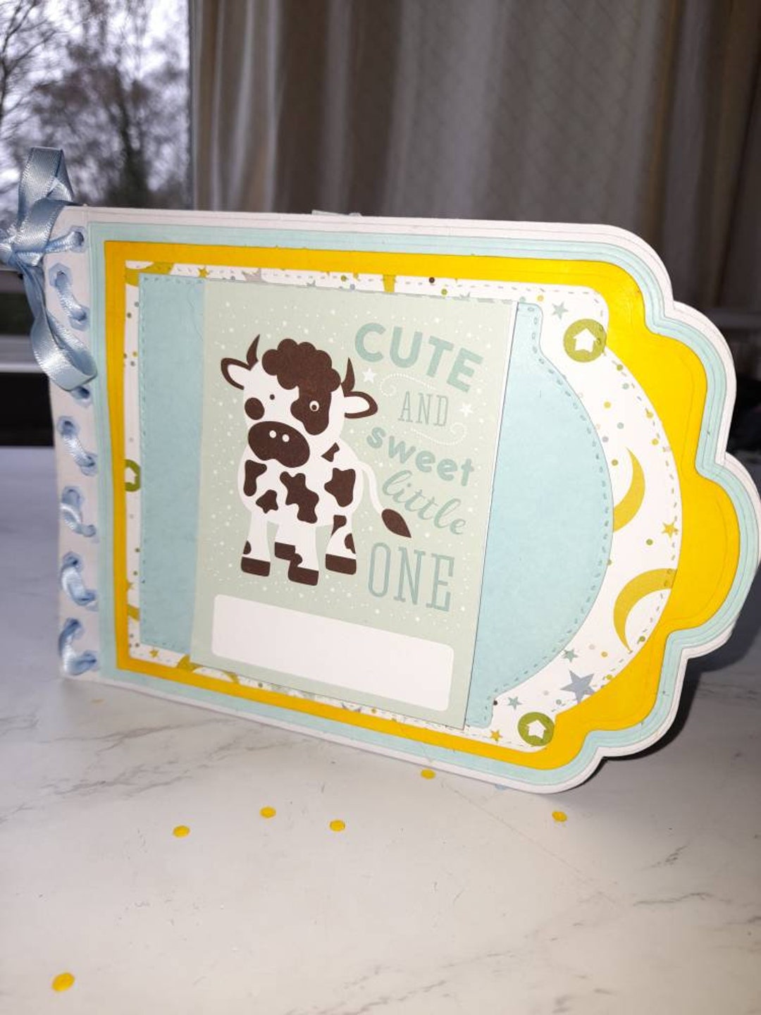 Baby Boy Junk Journal, First Baby Memory Book, Baby Shower Gift, Baby ...