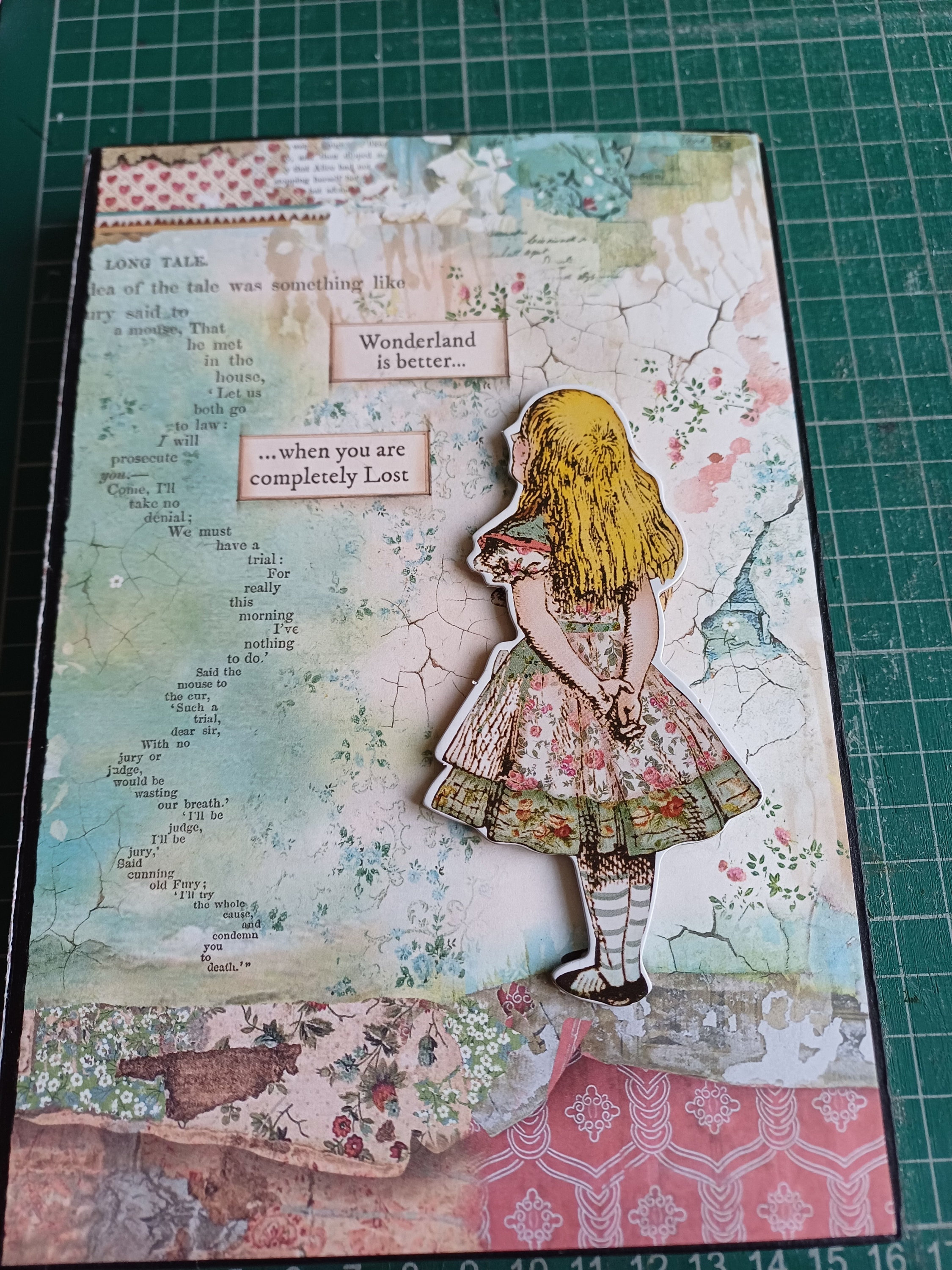 Folio, Alice in Wonderland Folio, Photo Album, Journal, Scrapbook - Etsy