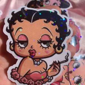 Betty Boop Stickers Buy the Bundle for Discount! Super Cute Sparkles ...