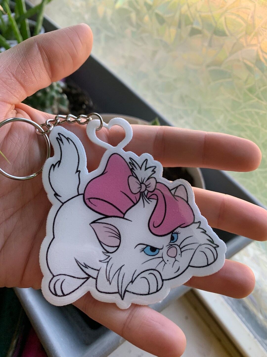 Marie Sassy Keychain From the Aristocats Resin Finish Super - Etsy