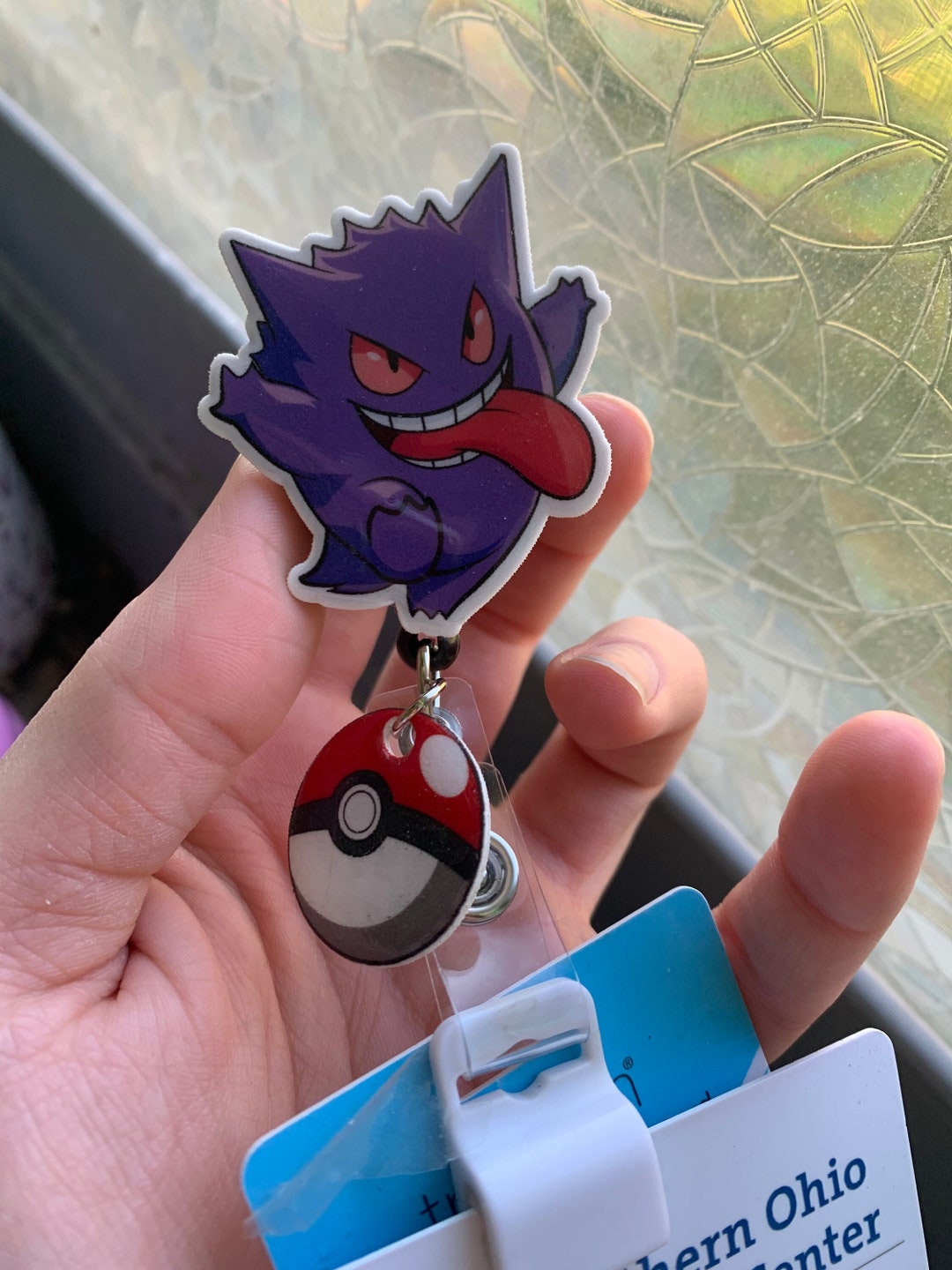 Gengar Pokémon Badge Hospital Housekeeping Nurses X-ray Doctors Spd ...