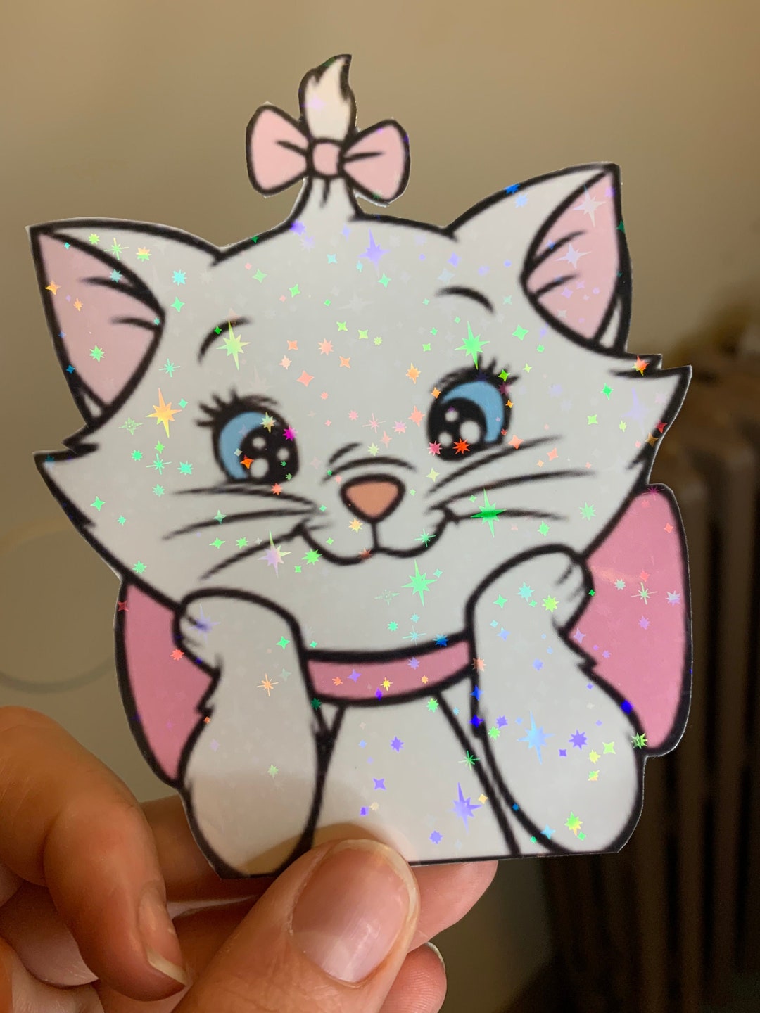 Peeper Stickers With Holographic Finish, Marie, Pikachu,sailor Moon ...