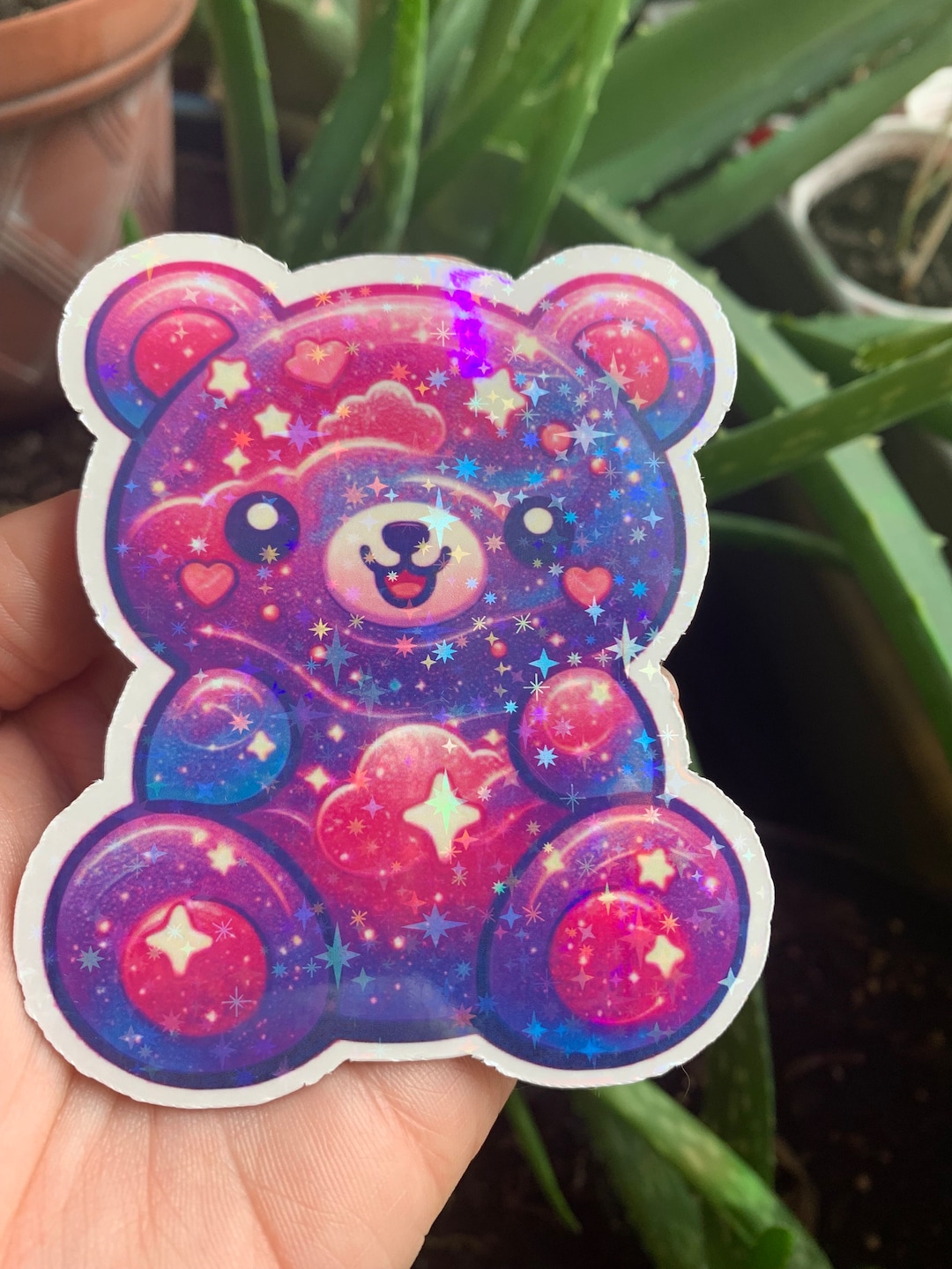 Cute Galaxy Gummy Bear Sticker Great Gift or for Yourself!super Cute ...