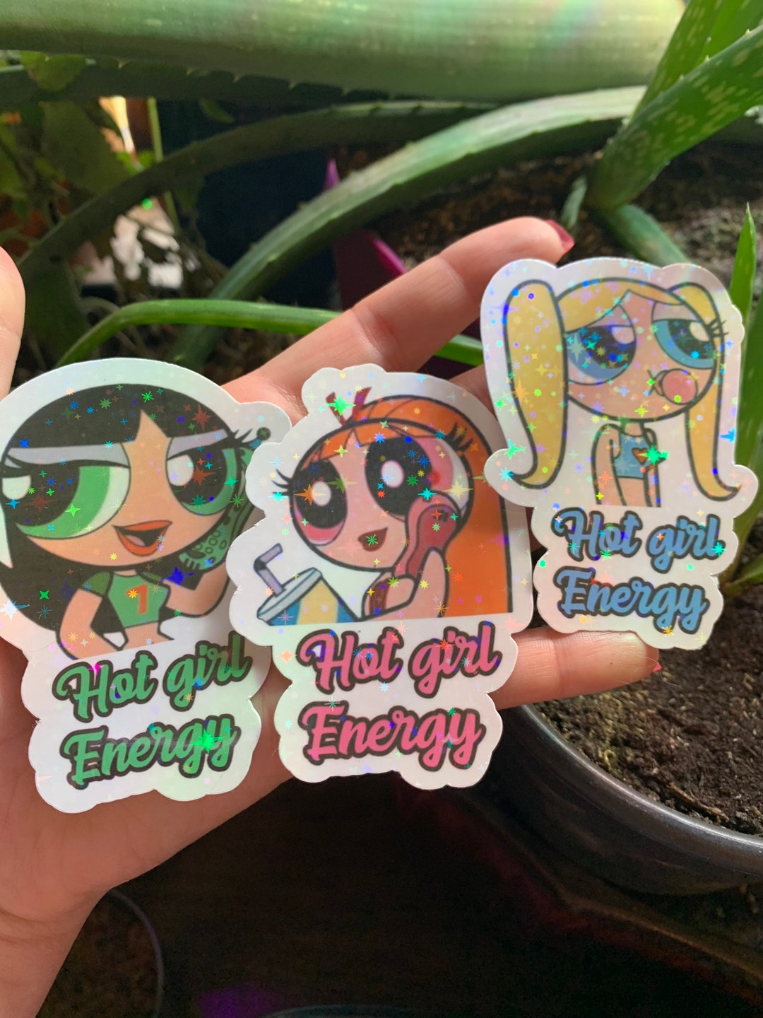 Powerpuff Girl Hot Girl Energy Blossom Buttercup Bubbles - Etsy UK