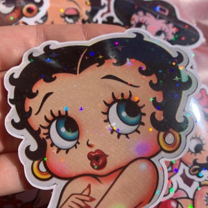 Betty Boop Stickers Buy the Bundle for Discount! Super Cute Sparkles ...