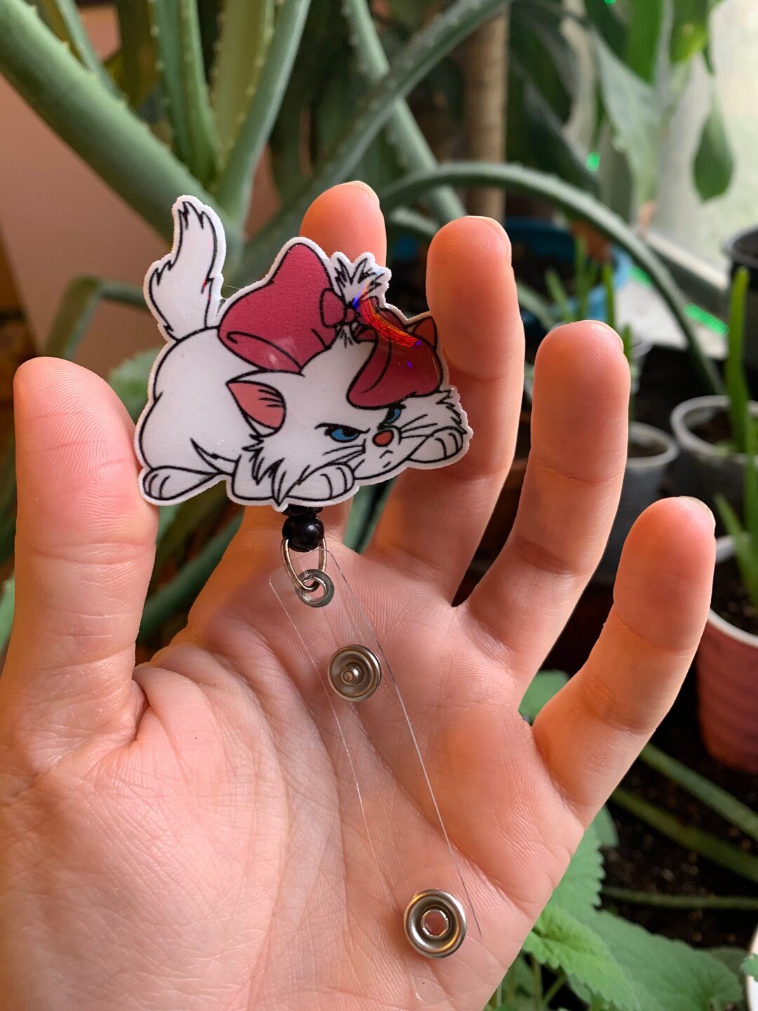 Marie Im a Lady Badge Holder,id Holder,badge Reel,nurse,nurse Badges ...