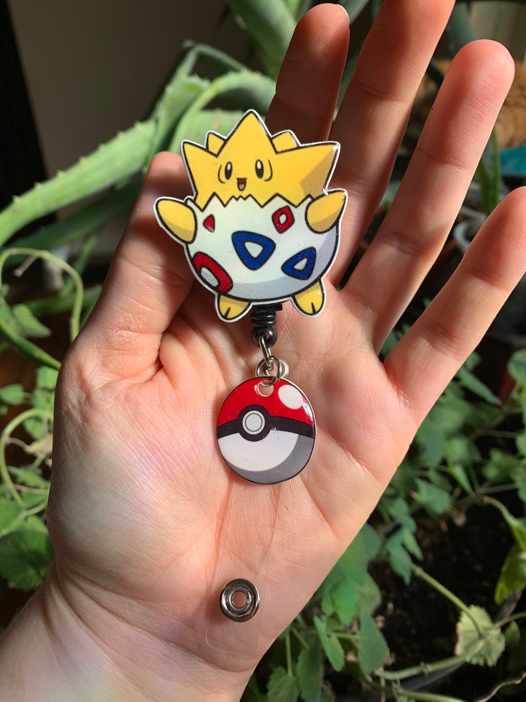 Pokémon Badge Reel Holder Funny Cute Kawaii Doctor Nurses Housekeeper ...