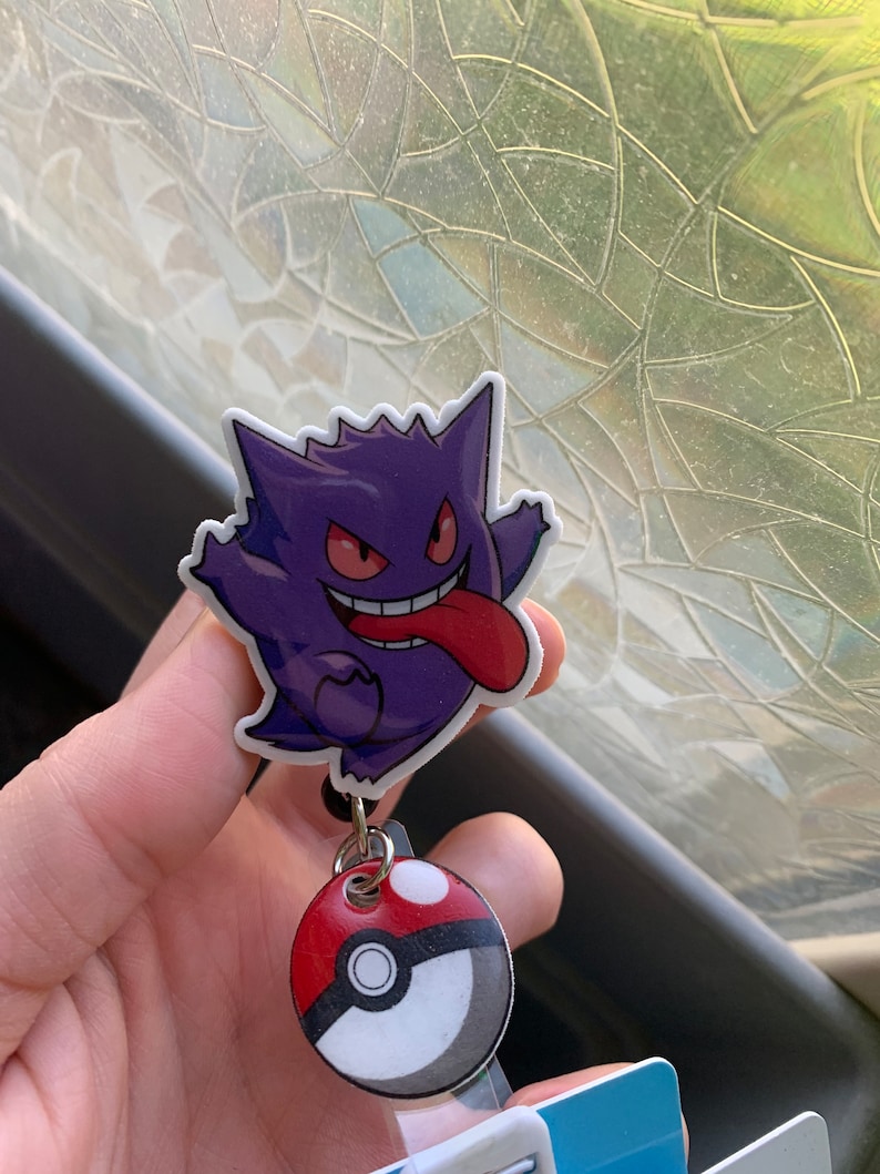 Gengar Pokémon Badge Hospital Housekeeping Nurses X-ray - Etsy