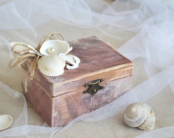 Seashell Ring Box - Etsy