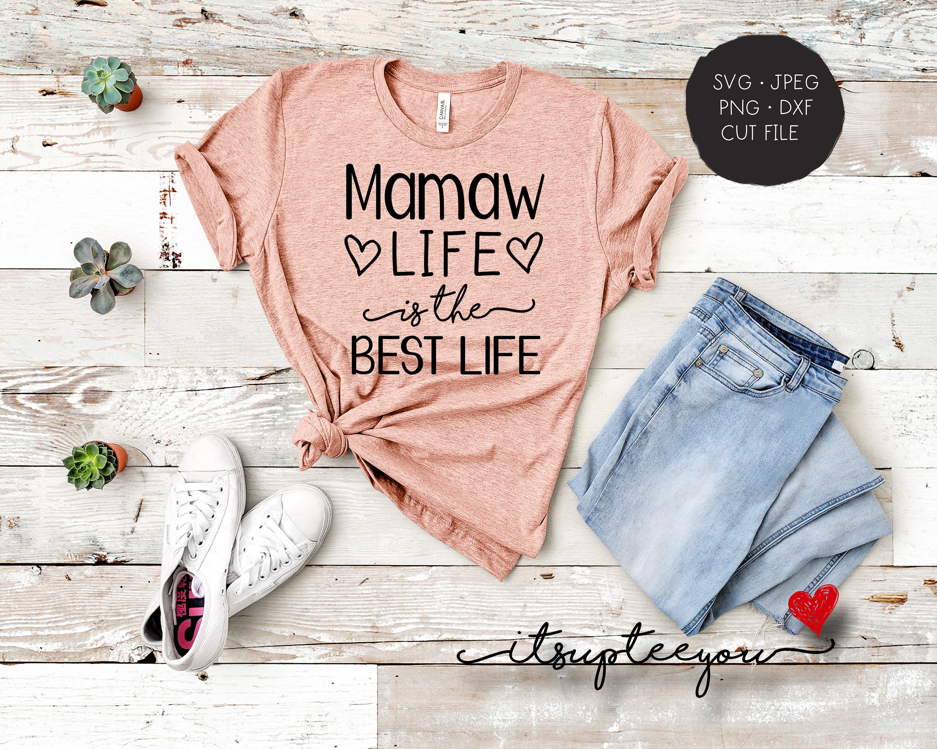 Mamaw Life es la mejor vida SVG, Mamaw svg, dxf, png, descarga ...