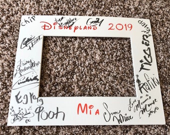 Autograph Frame - Etsy