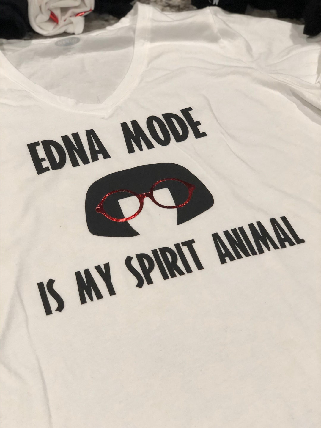 Disney/pixar Inspired Edna Mode is My Spirit Animal Shirt - Etsy