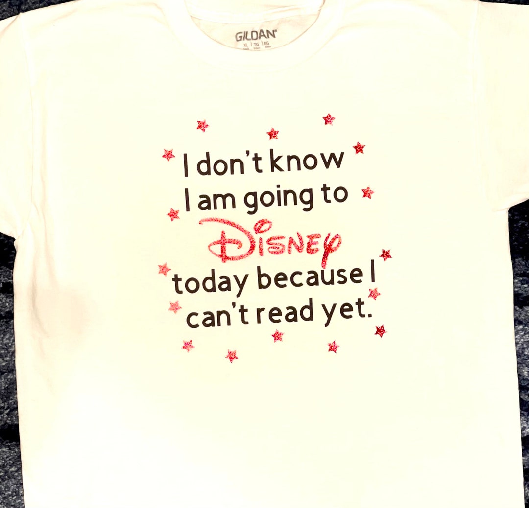 Disney Inspired I Don’t Know I Am Going to Disney Shirt - Etsy