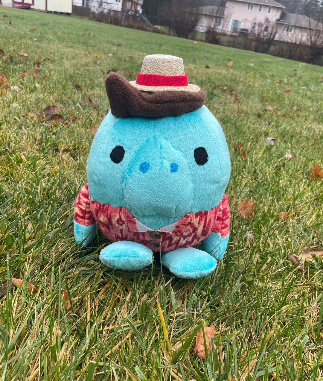 Wardell Animal Crossing Handmade Plush Custom Manatee Stuffed Animal - Etsy