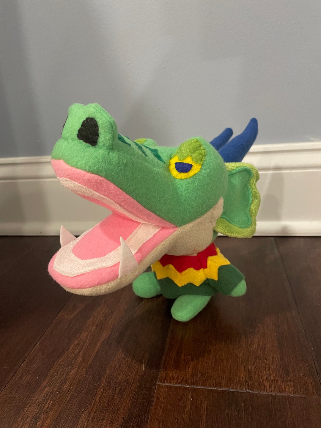 Drago the Alligator Animal Crossing Handmade Plush - Etsy