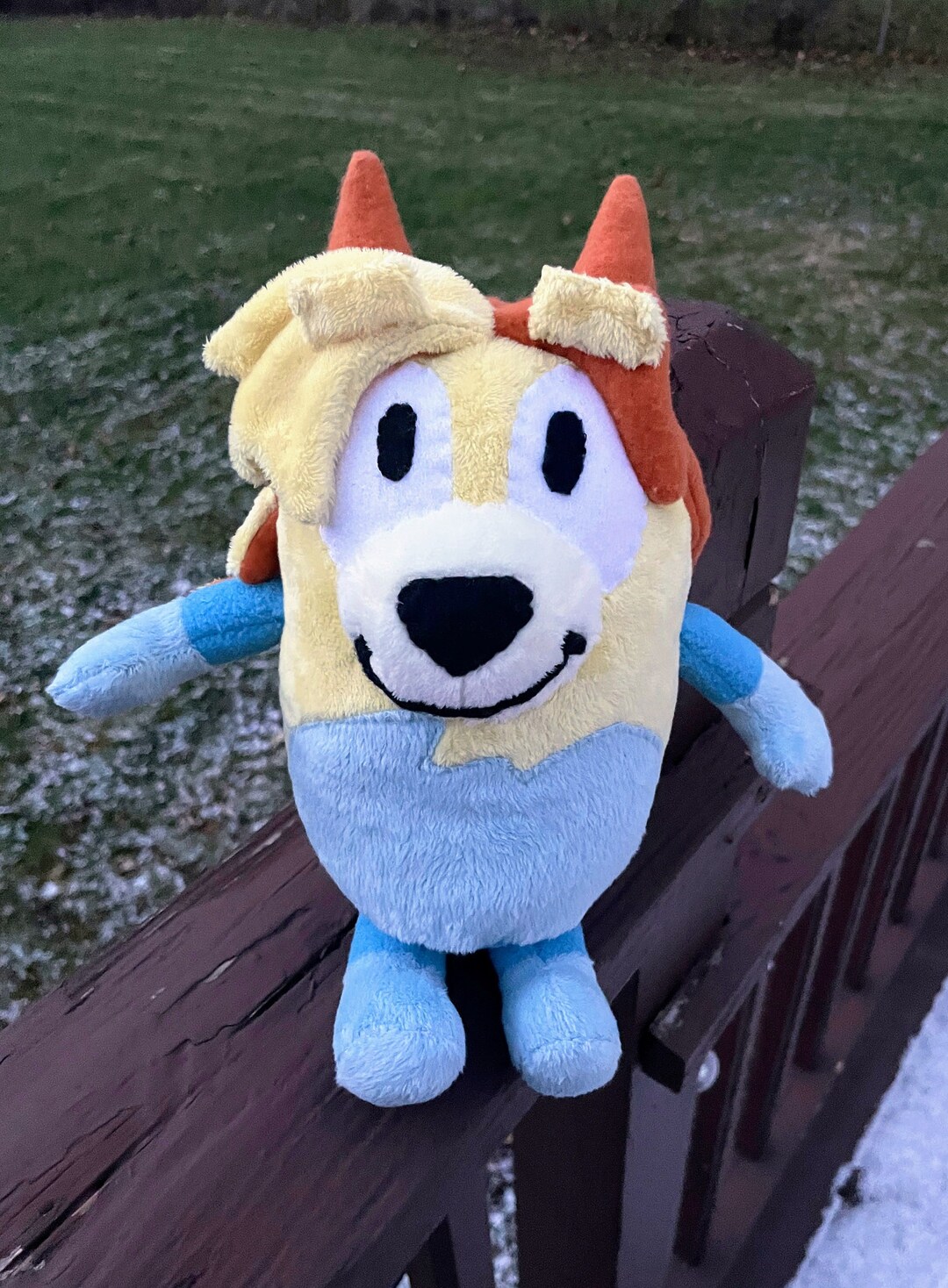 Radley From Bluey Handmade Plush Stuffed Animal Dog Custom - Etsy