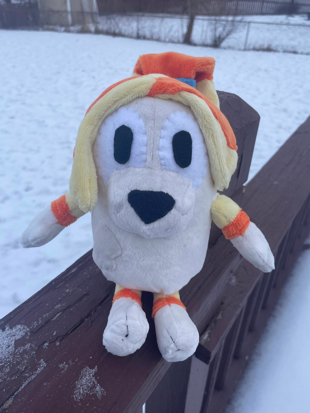 Frisky Handmade Plush Stuffed Animal Dog Custom - Etsy