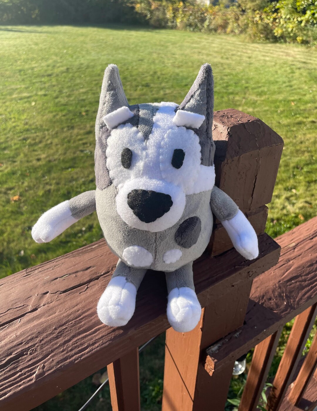 Trixie Heeler From Bluey Handmade Plush Stuffed Animal Dog Custom - Etsy UK