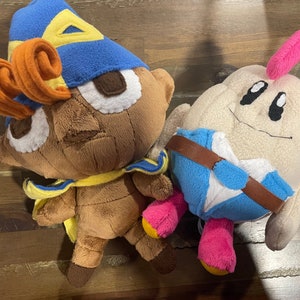 Mallow Handmade Mario RPG Warrior Plush Stuffed Animal Custom - Etsy