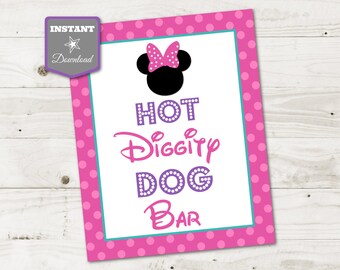 Hot diggity dog sign | Etsy