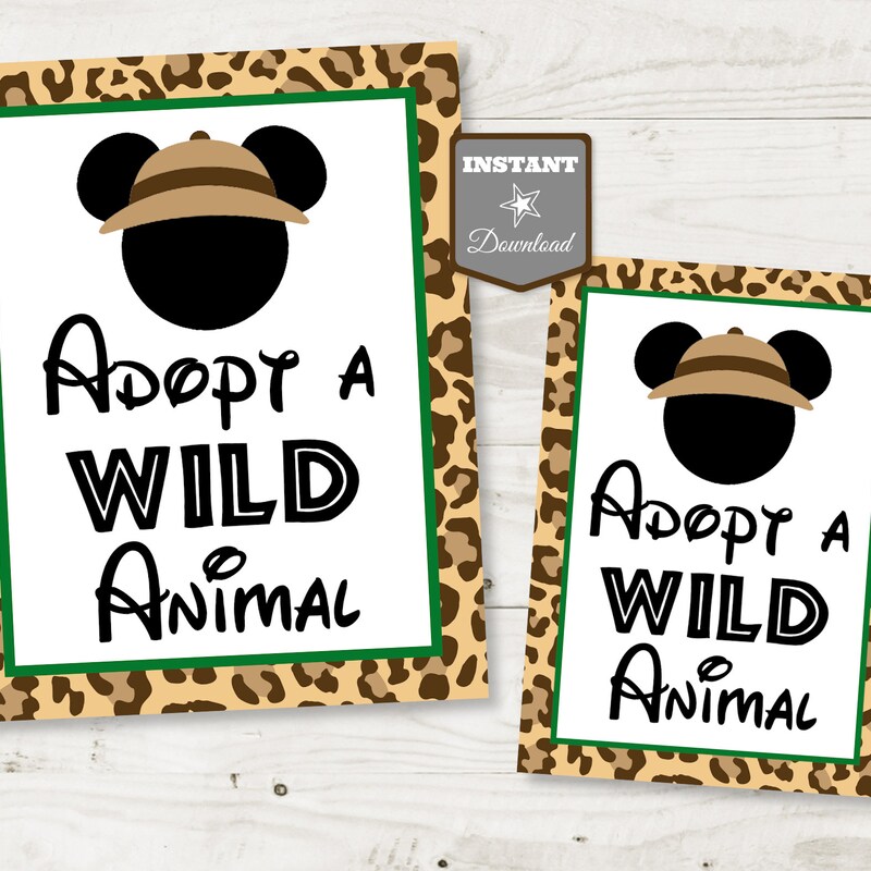 Safari Signs - Etsy