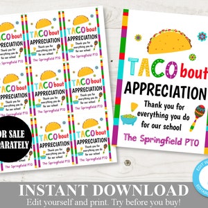 INSTANT DOWNLOAD Editable 8.5x11 Nacho Fiesta Cinco De Mayo Teacher ...