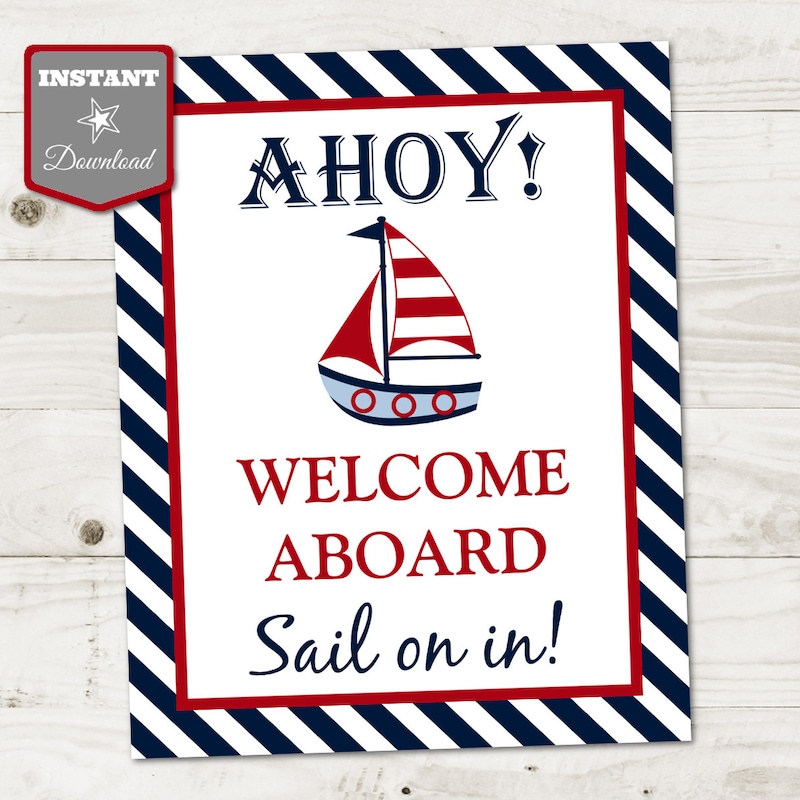 Welcome Aboard - Etsy