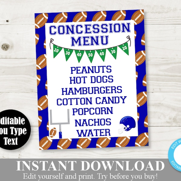 Concession Stand - Etsy