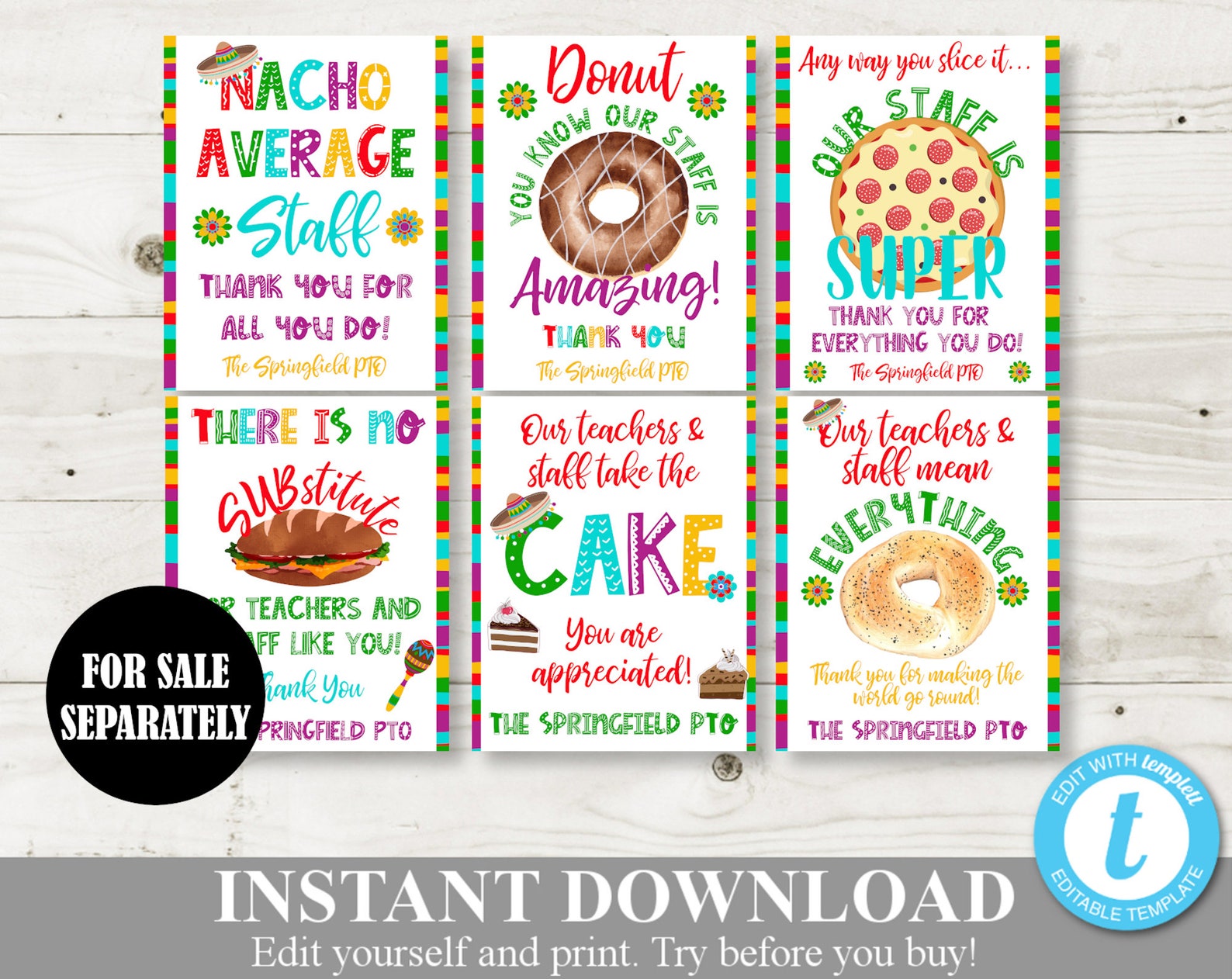 INSTANT DOWNLOAD Editable 8.5x11 Nacho Fiesta Cinco De Mayo - Etsy