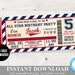 INSTANT DOWNLOAD Baseball Old Timers and Rookies 8x10 Party Signs ...