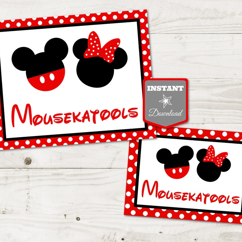 Mousekatools - Etsy