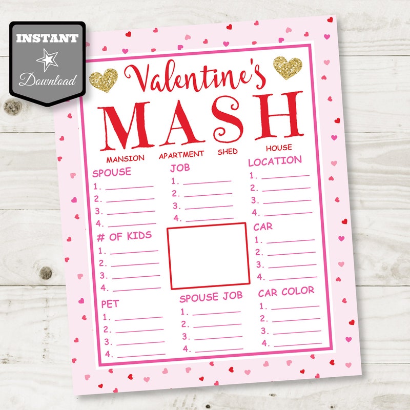 Mash Game - Etsy