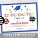 INSTANT DOWNLOAD Printable Kindergarten Graduation Diploma ...