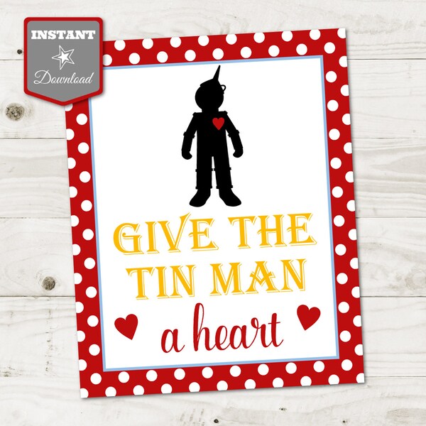 Tin Man Heart - Etsy