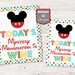 INSTANT DOWNLOAD Printable Mouse Clubhouse 5x7 & 8x10 Today's Mystery ...