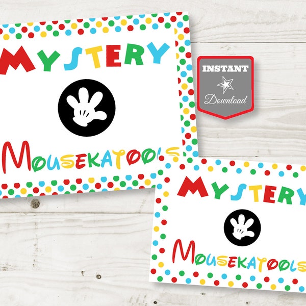 Mystery Mousekatool - Etsy